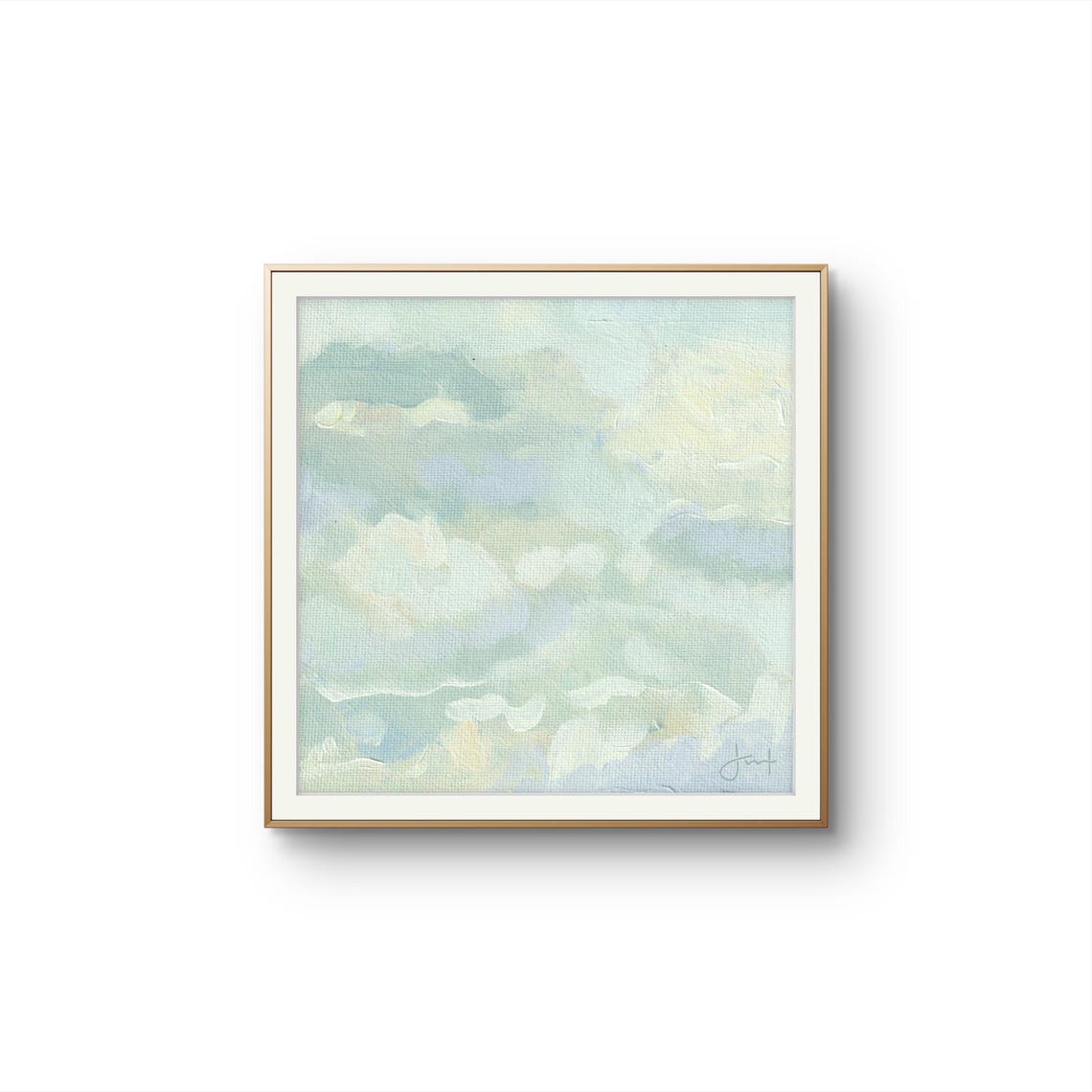 Floating, Print of Original Art, Acrylic on Canvas - Etsy