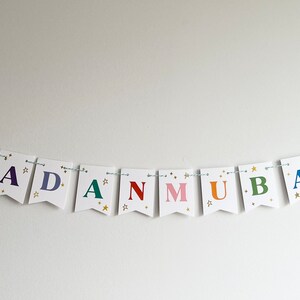 Mini Ramadan Mubarak Banner - Etsy