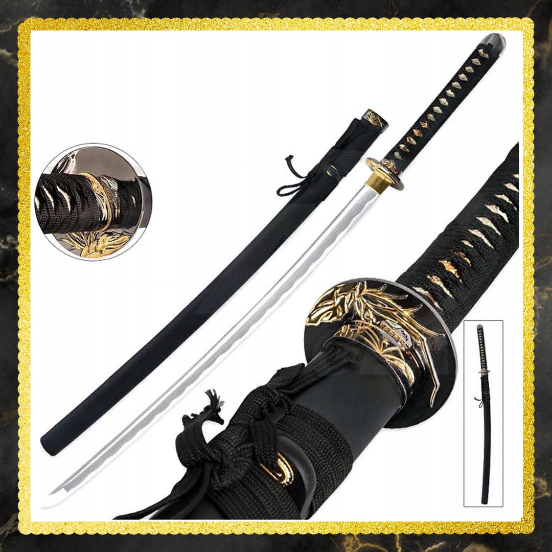 Professional Katana Training Sword 6KN1-390 Handcrafted 1045 Carbon ...