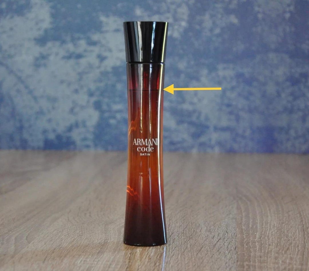 Giorgio Armani CODE SATIN Eau De Parfum 75ml, Discontinued, Very Rare ...