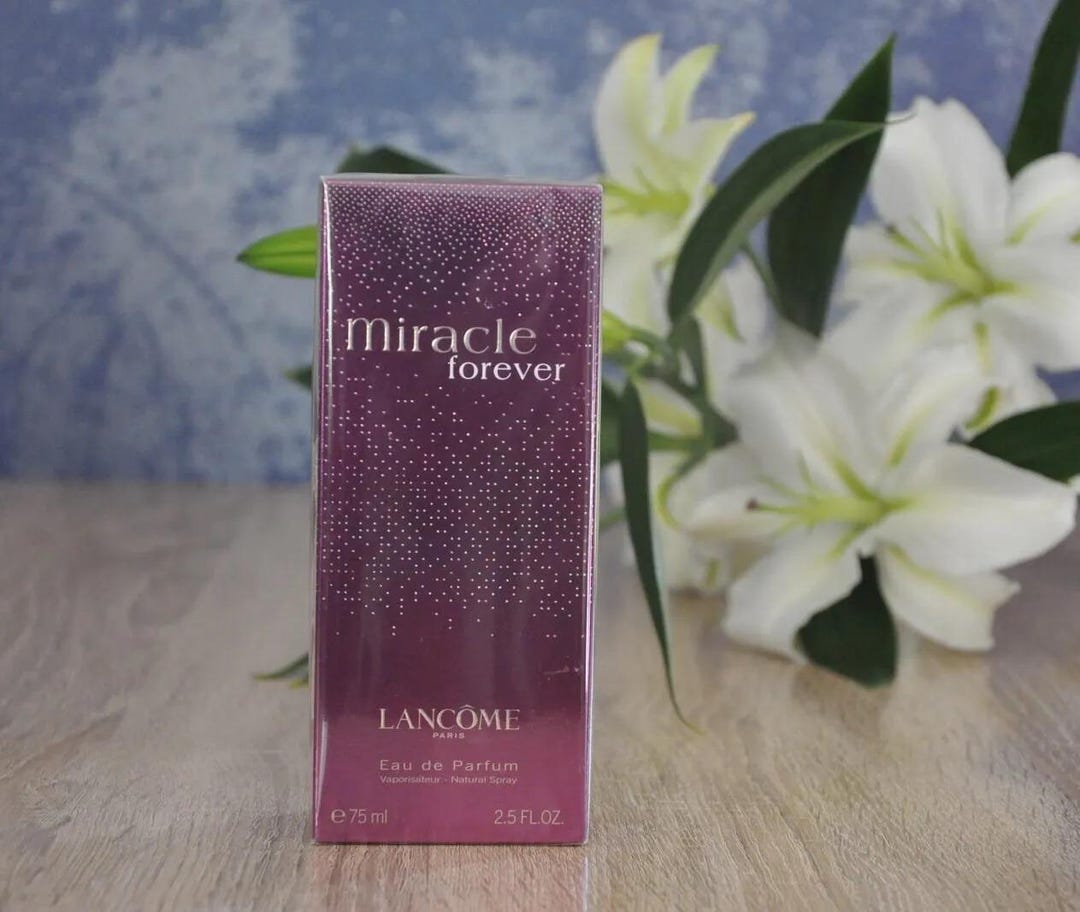 LANCOME MIRACLE FOREVER Eau De Parfum 75ml, Discontinued, Very Rare ...
