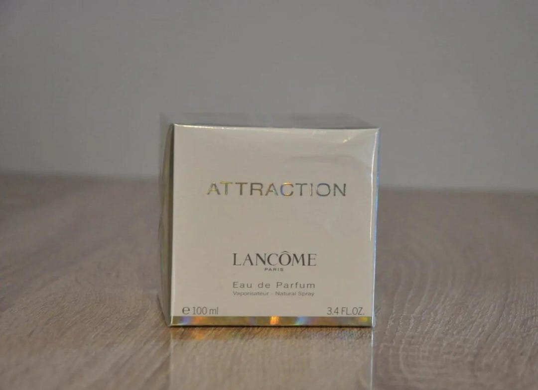 LANCOME Attraction Eau De Parfum 100ml, Vintage, Discontinued, Very ...