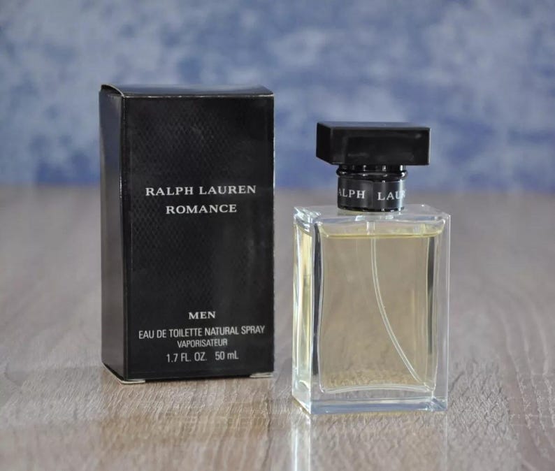 Ralph Lauren Romance Men Eau De Toilette 50ml Vintage Discontinued 4946