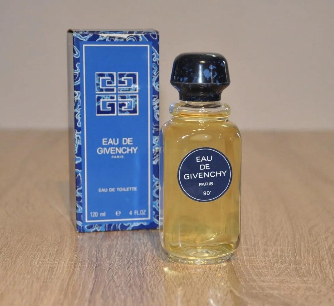 Givenchy EAU DE GIVENCHY Eau De Toilette 120ml, Vintage, Discontinued ...