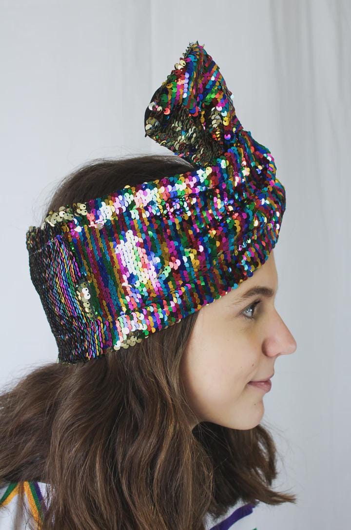 Sequin Turbans- Multiple Colors - Etsy