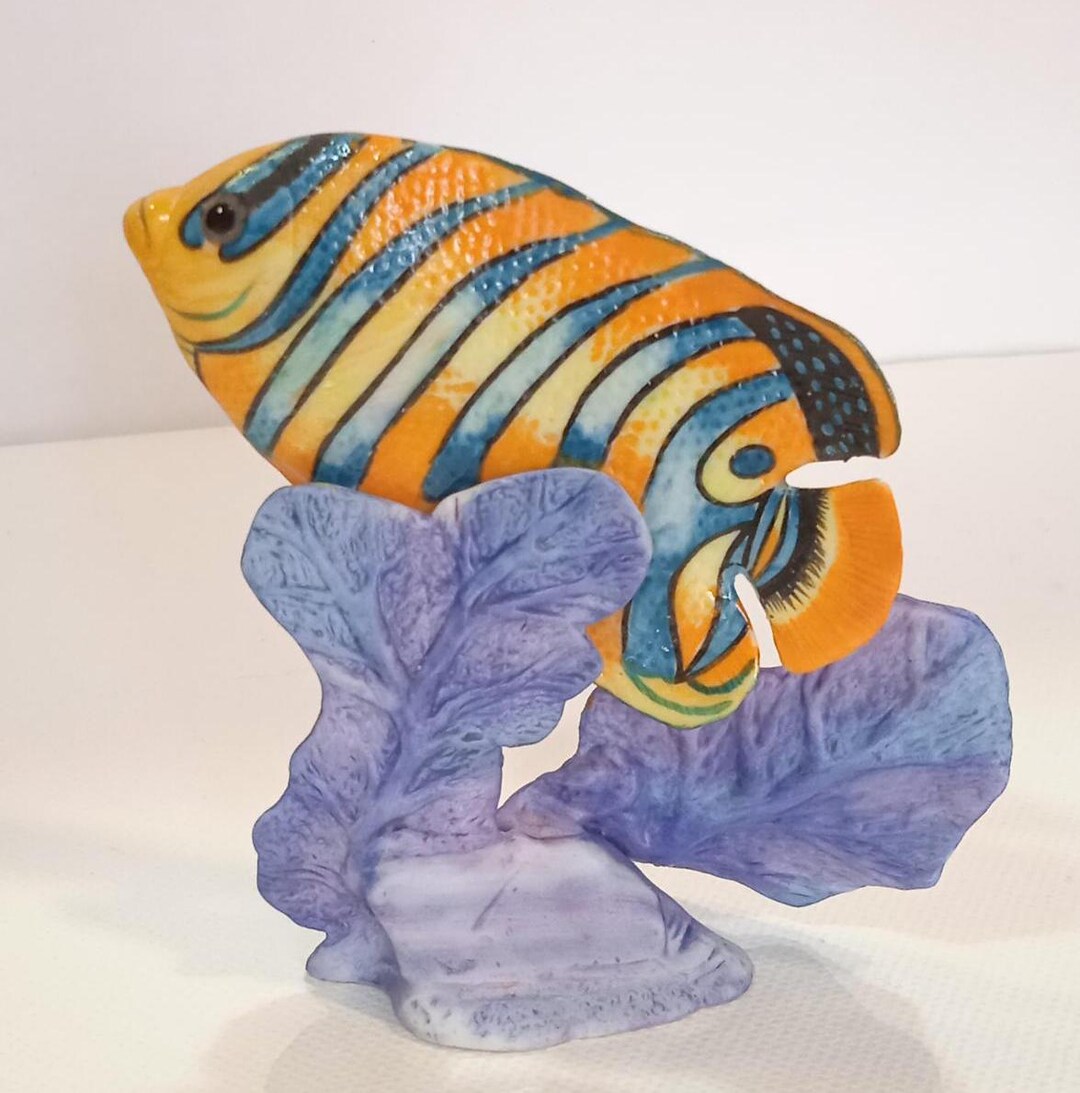 Fish Ornament, “royal Empress Angelfish”, From Jewels of the Sea ...