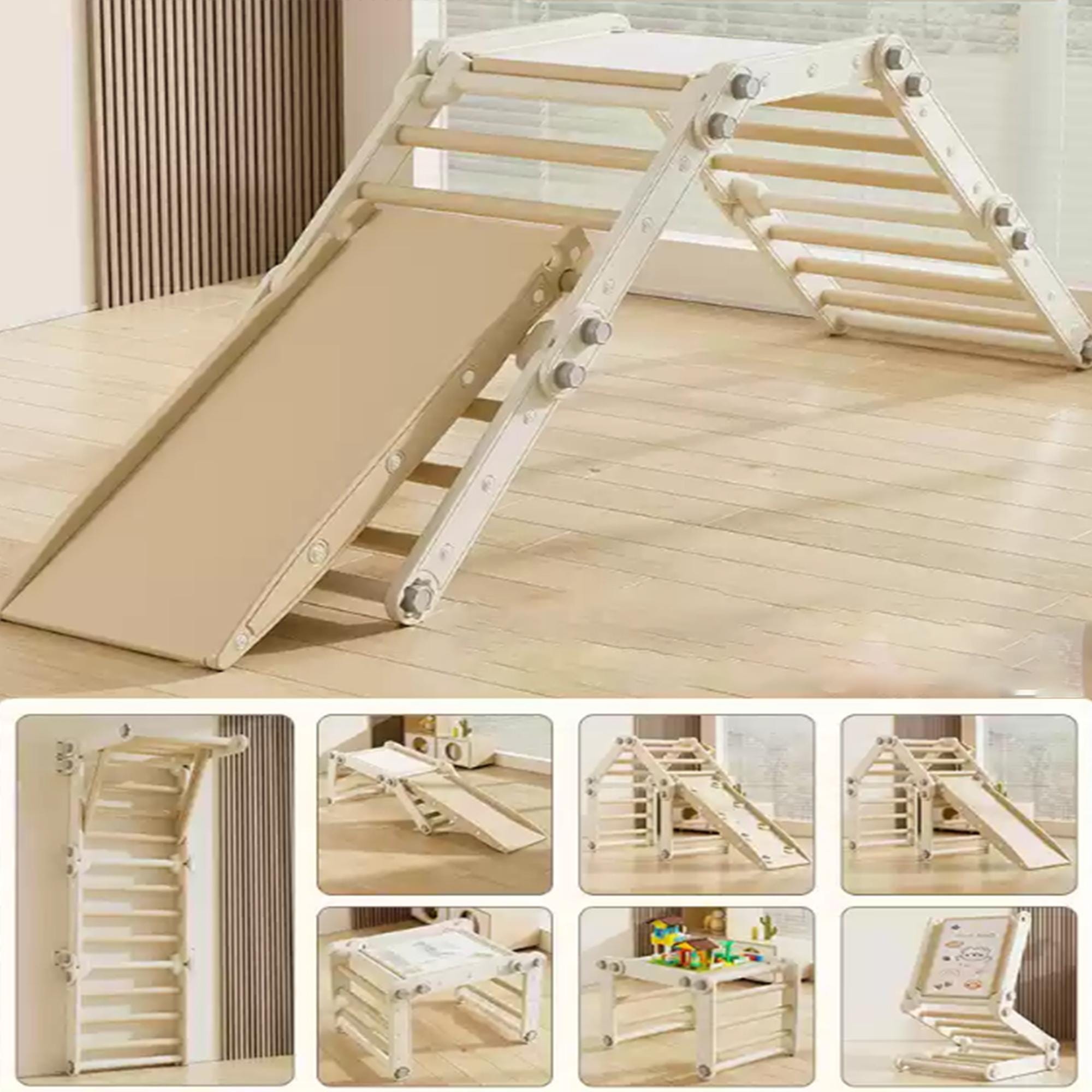 Toddler Climbing Gym,swedish Ladder,climbing Wall for Kids,indoor ...