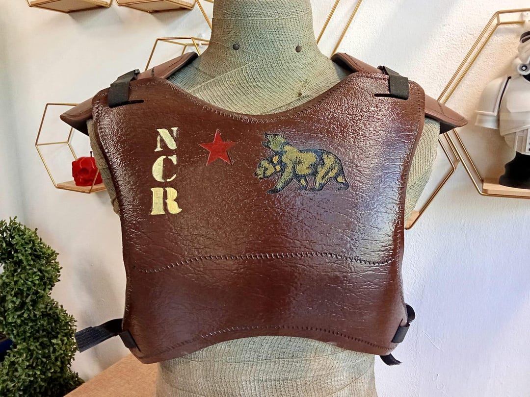 NCR Soldier Armor, FNV Fallout New Vegas Prop Cosplay - Etsy