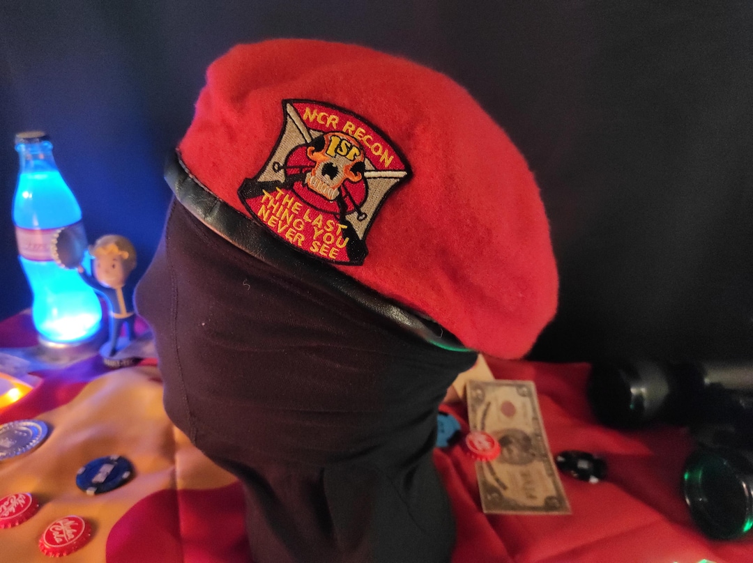 NCR Basque First Recon, FNV Fallout New Vegas Prop Cosplay - Etsy