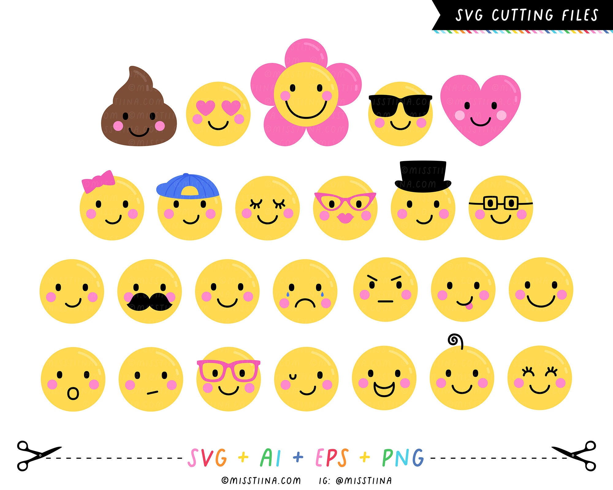 Cheeky Smiley Emoji Clipart