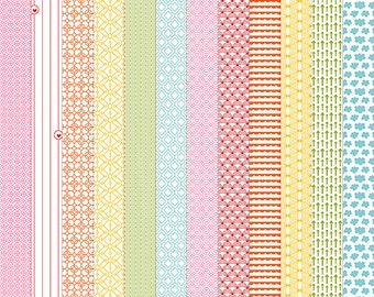Everyday No2 Digital Papers 12 Patterns for Scrapbooking | Etsy