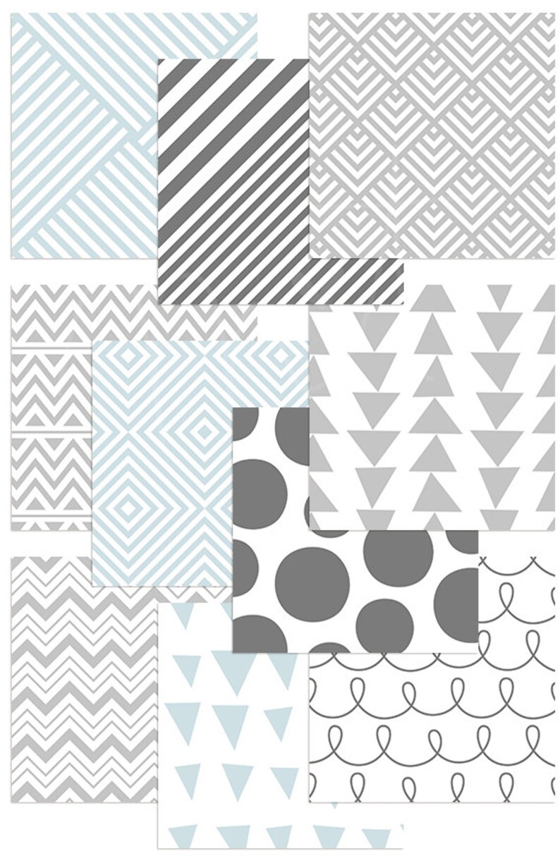 Keep It Simple Digital Papers 30 Patterns for Scrapbooking - Etsy