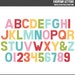 Everyday Letters Digital Clipart Clip Art Illustrations | Etsy