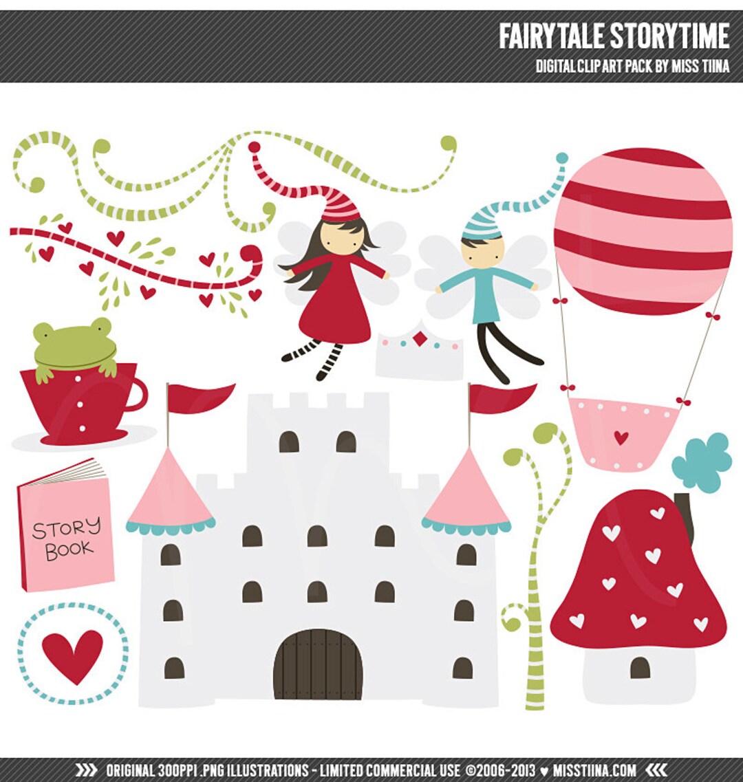 Fairy Tale Book Clipart