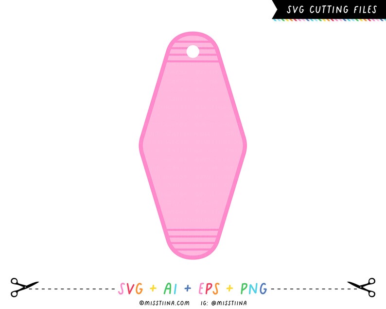 Vintage Motel Key Tag SVG Digital Die Cutting Files - Etsy Canada