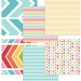 Everyday No2 Digital Papers - 12 Patterns for Scrapbooking, Cards ...