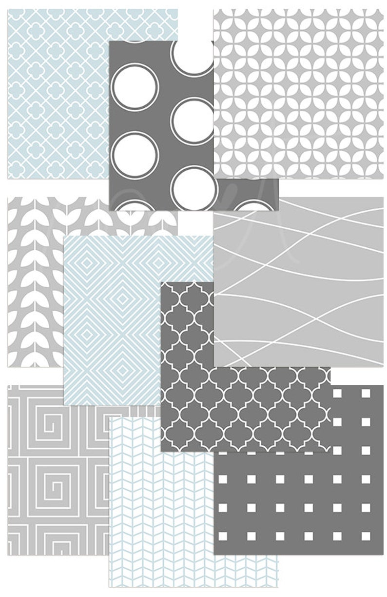Keep It Simple Digital Papers 30 Patterns for Scrapbooking - Etsy