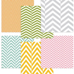 I Heart Patterns 3-4 Digital Papers 12 Patterns for Scrapbooking, Cards ...