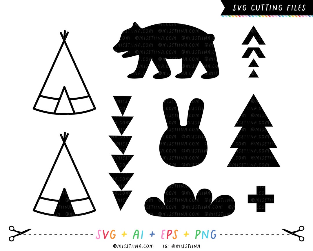 Geo Joe SVG AI PNG Digital Die Cut Files for Cutting Machines, Card ...