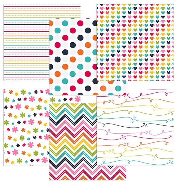 Live Free : Love Life No1 Digital Papers 12 patterns for | Etsy