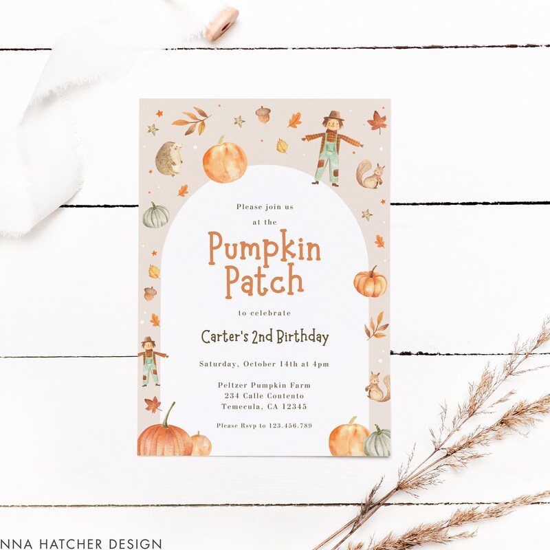 Pumpkin Patch Party - Etsy