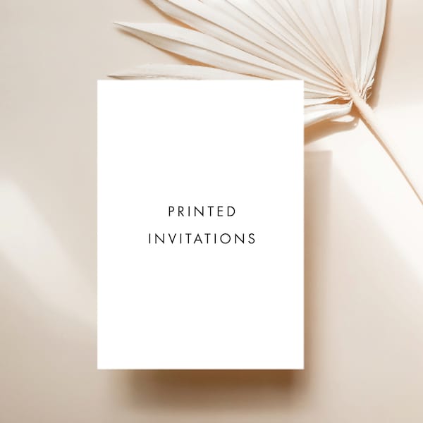 Linen Invitations - Etsy
