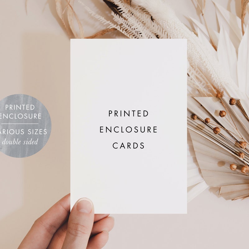 Accommodation Cards - Etsy