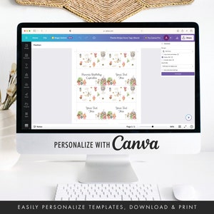 Princess and Knight Birthday Party Editable Canva Templates, Printable ...