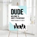 Dude Birthday Party Editable Canva Templates, Personalized Printable ...