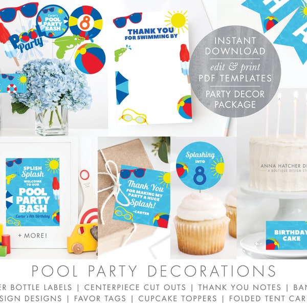 Pool Decorations - Etsy