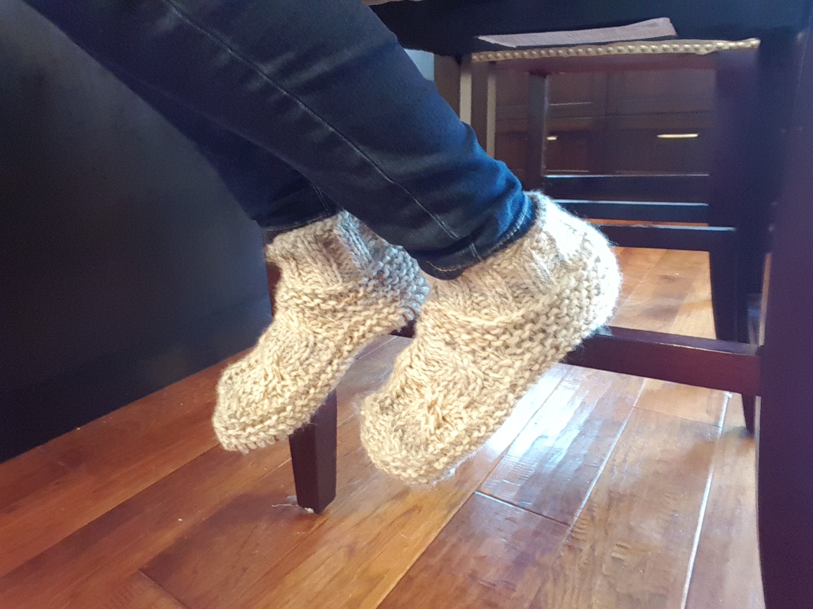 Cabin Slippers Made With Sheepskin and Suede Leather Sole - Etsy