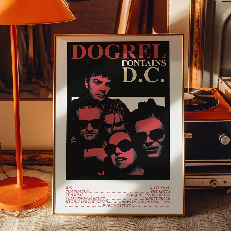 Fontains D.C. Album Poster - Etsy