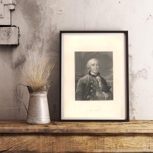 Unique Copper Engraving of Buffon by Artist Hart – Antique Vintage ...