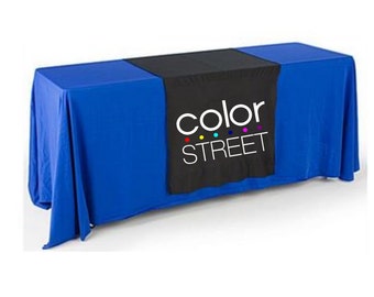 Color street table runner | Etsy