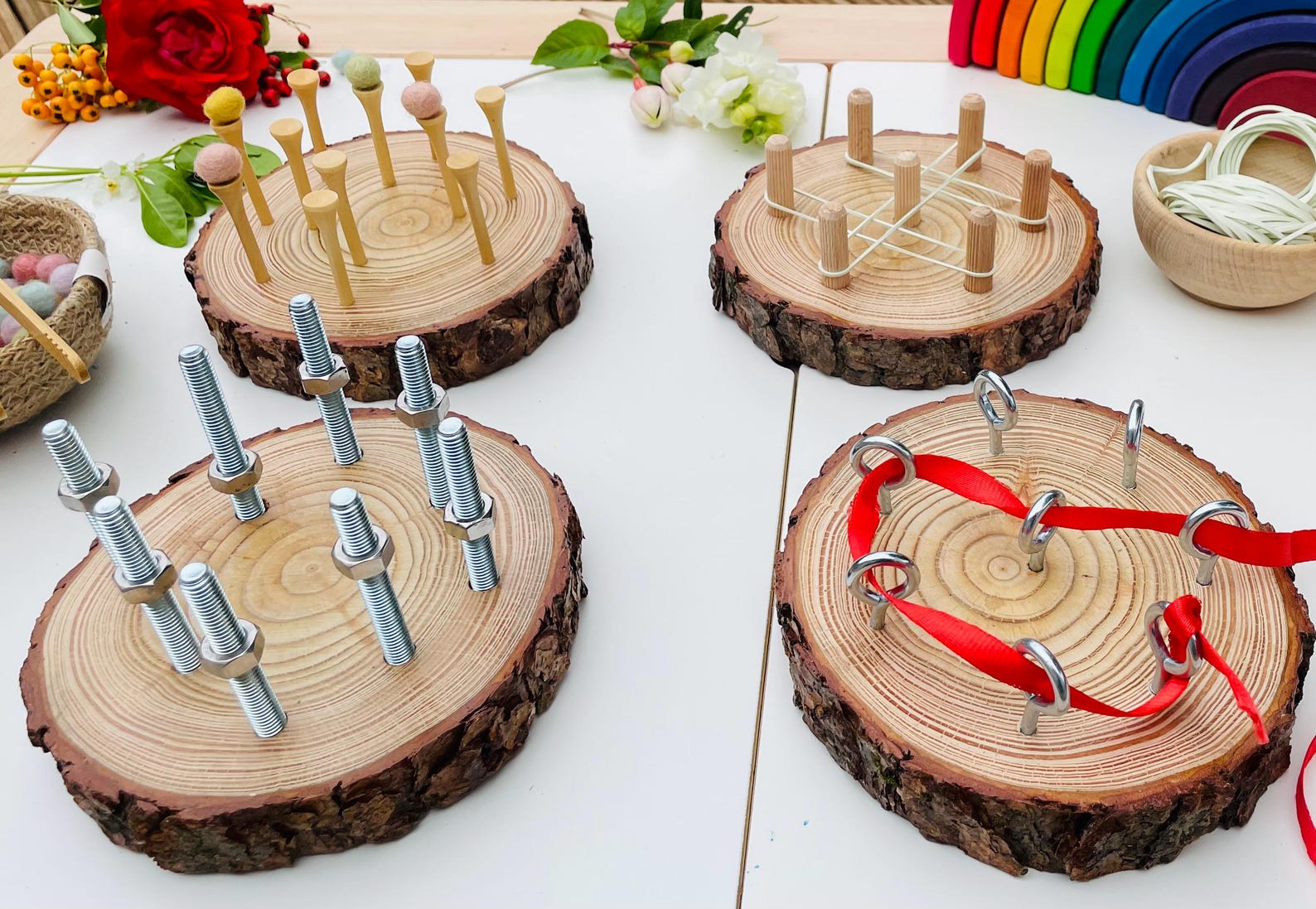 Set of 4 Funky Finger Boards - Etsy