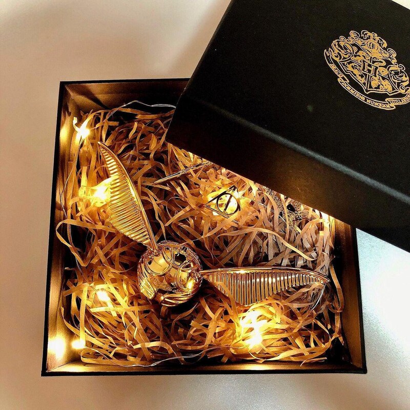 Golden Snitch Ring Box - Etsy