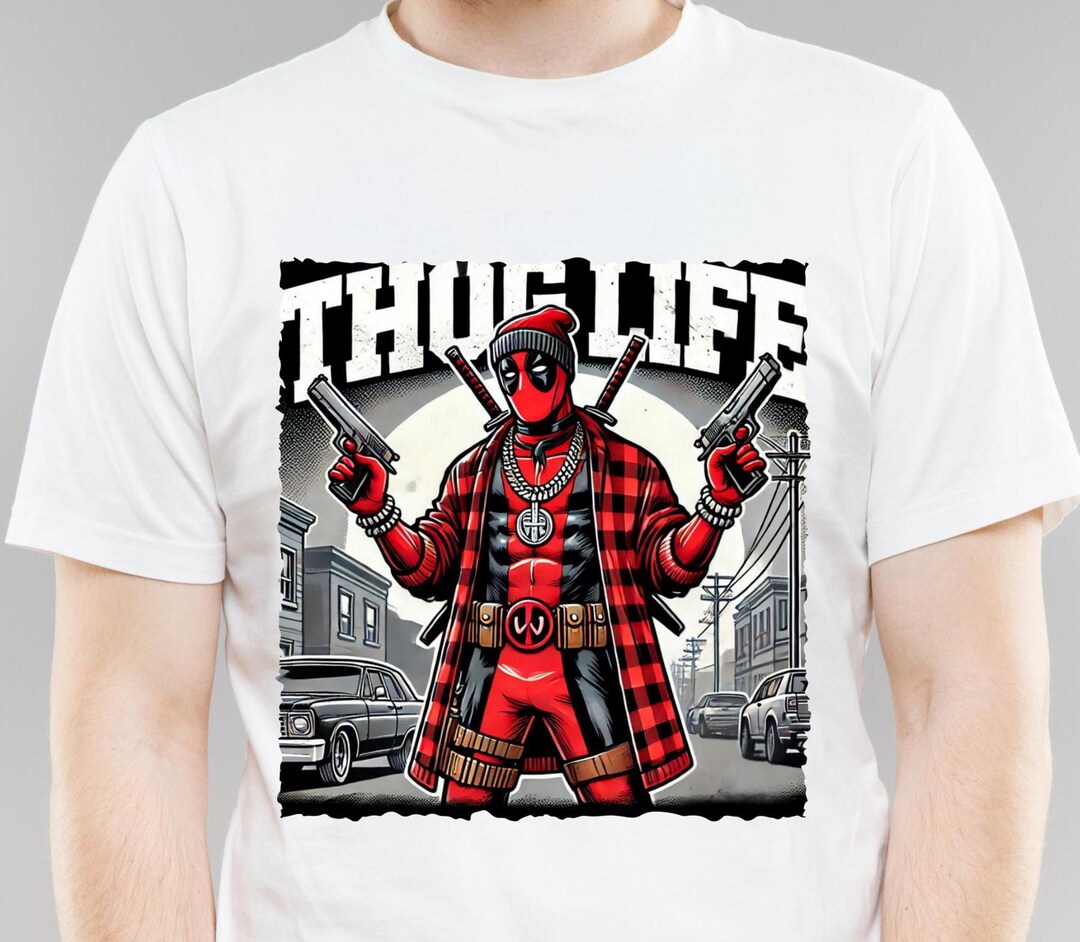 Deadpool Thug Life,png, Gangsta Style, Street Style,guns,cartoons ...