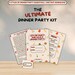 Ultimate Dinner Party Bundle - Etsy