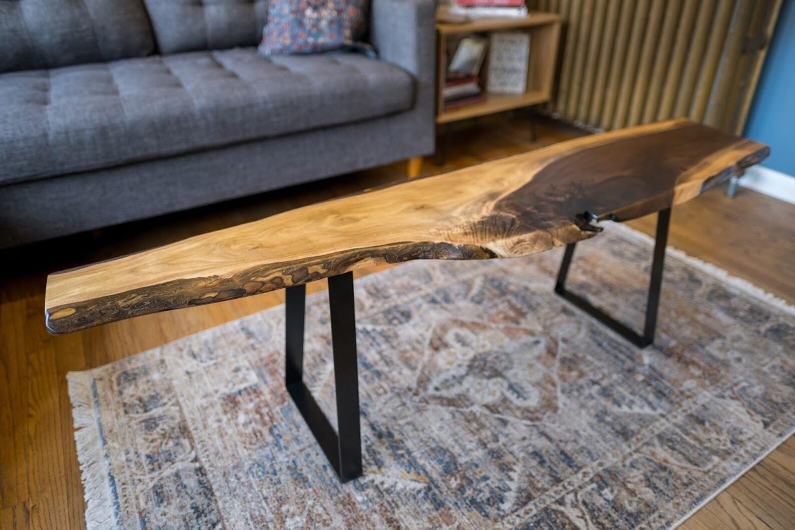 Custom Live Edge Black Walnut Coffee Tables – Handcrafted Wood ...