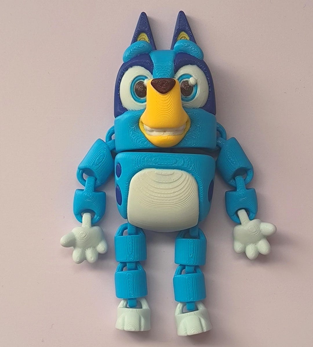 3D Articulated Bluey Figure - Etsy