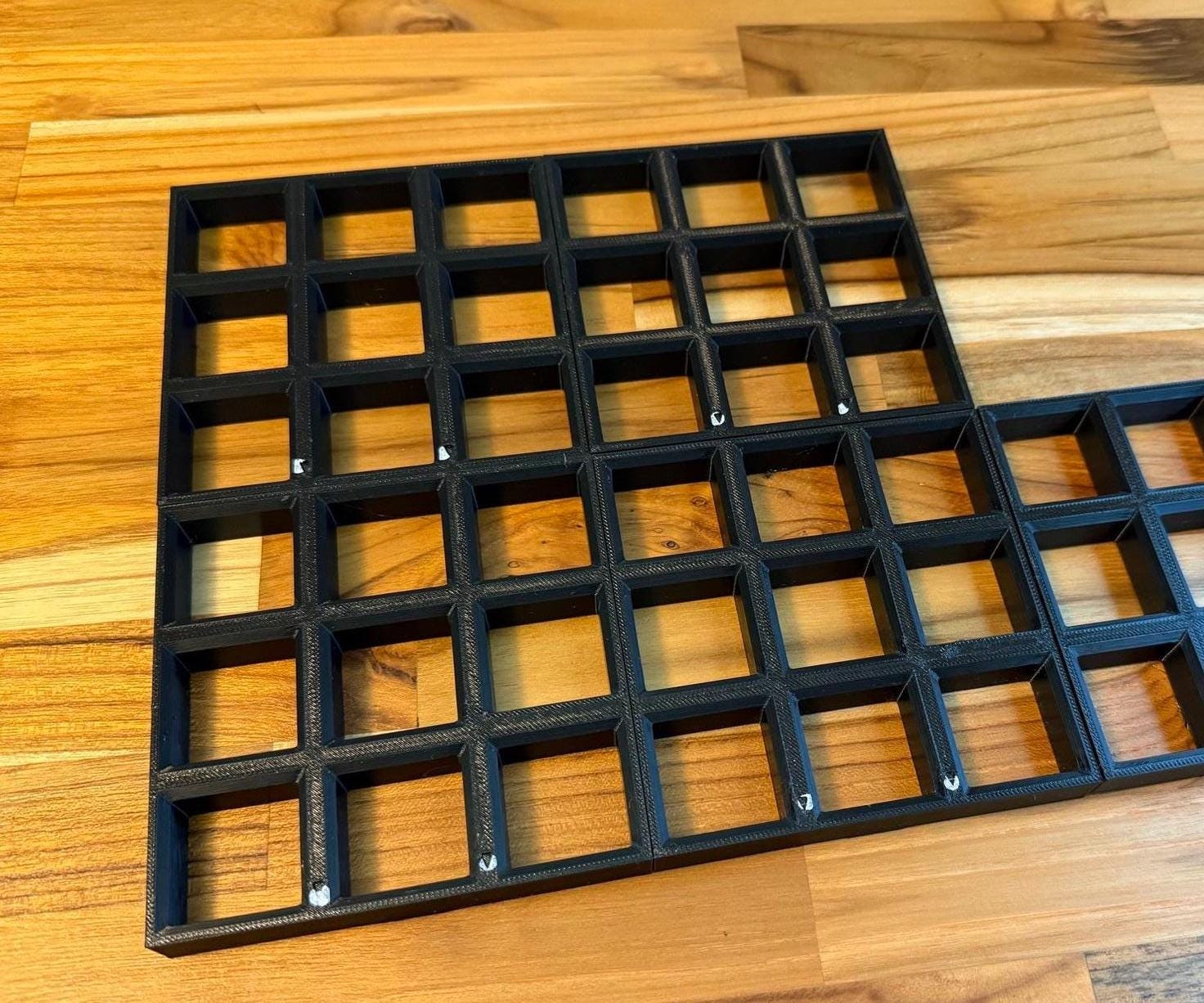 6x6 & 3x3 Grids, in 5 or 25 Pack With or Without Magnets - Etsy