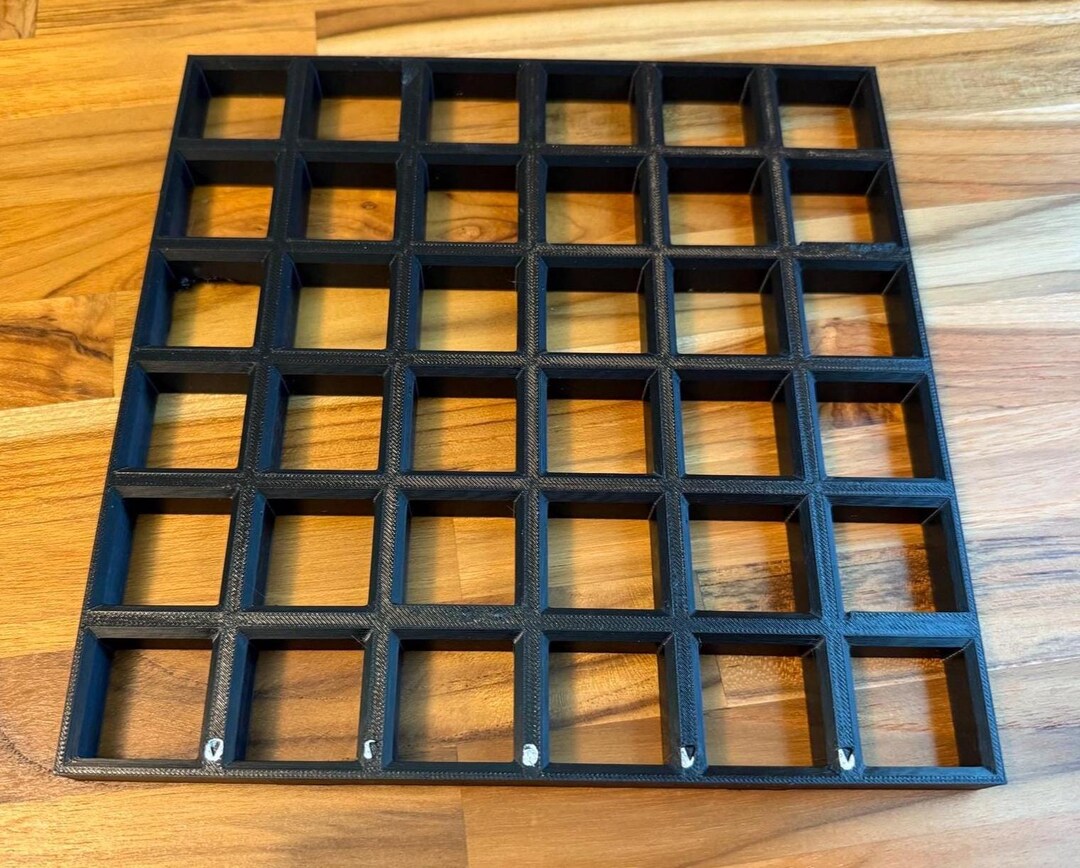 6x6 & 3x3 Grids, in 5 or 25 Pack With or Without Magnets - Etsy