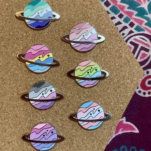 LGBT+ Pride Planet Pins - Etsy