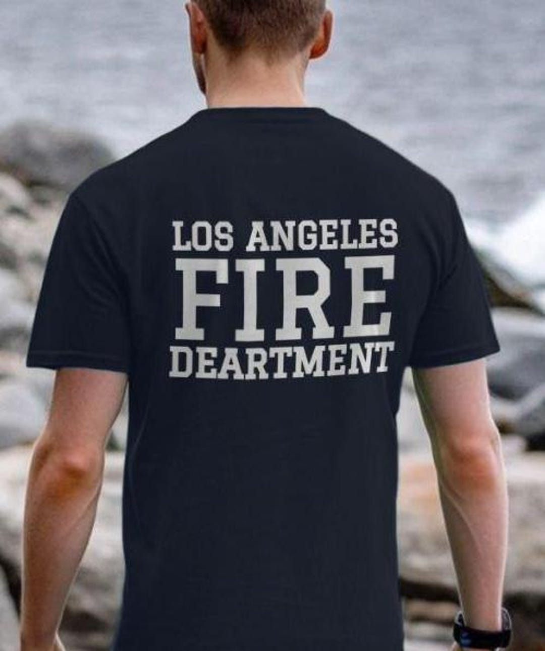 LAFD Los Angeles Fire Department T-shirt - Etsy