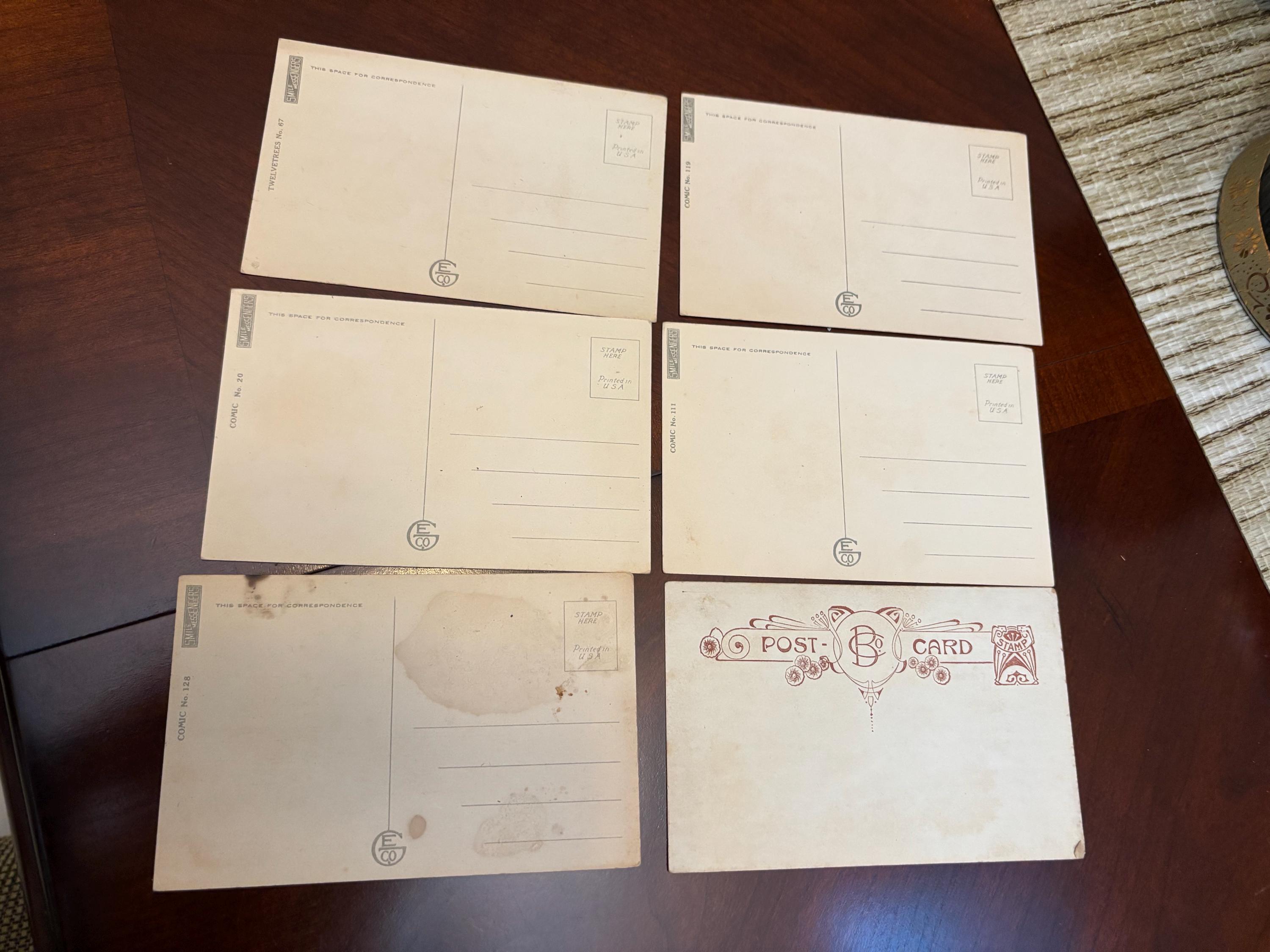 Antique Early 20th Century Charles H Twelvetrees Vintage Postcards ...