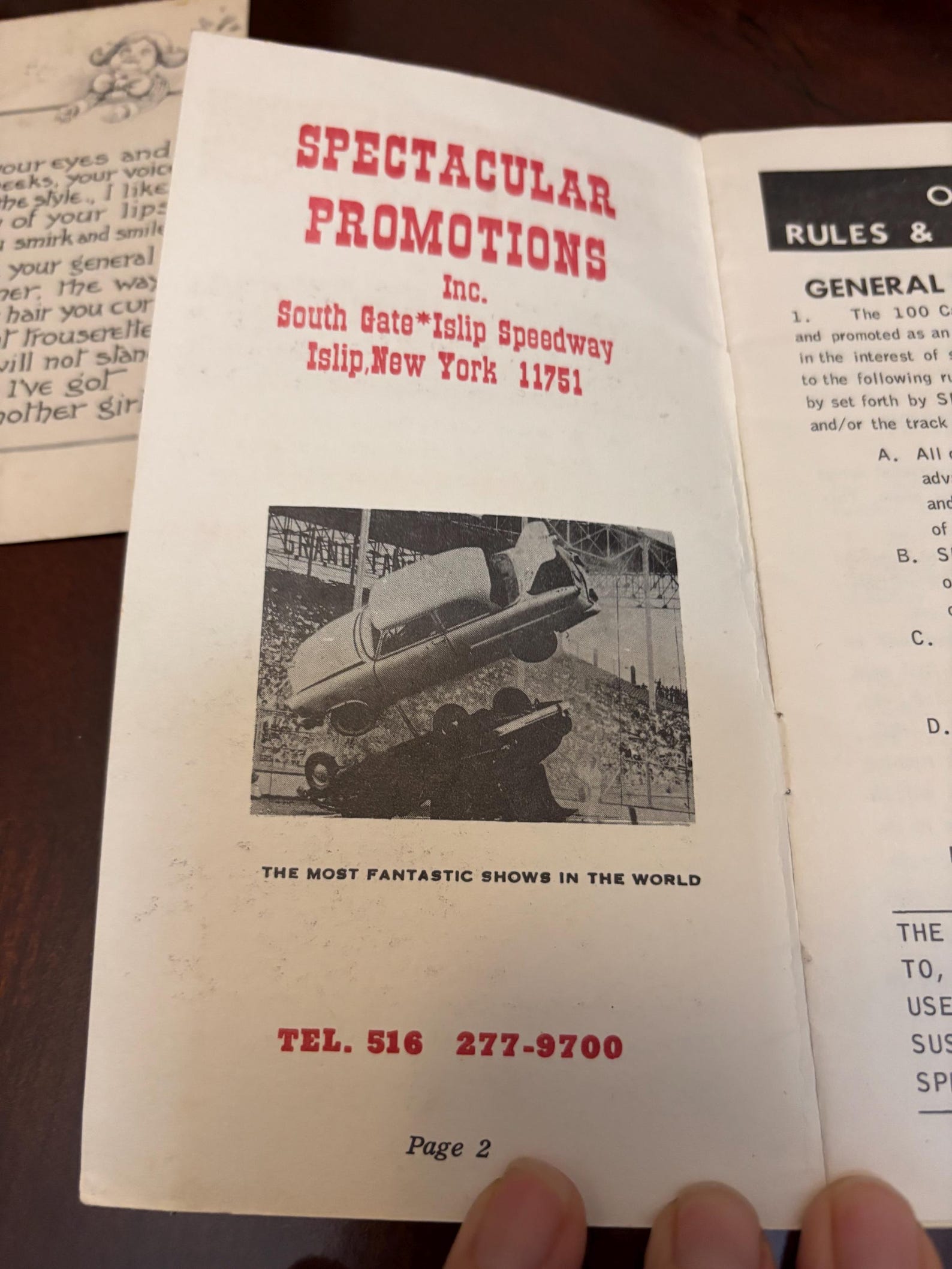 Vintage Islip Derby Speedway 1960s Racetrack New York Ephera, 1960s ...