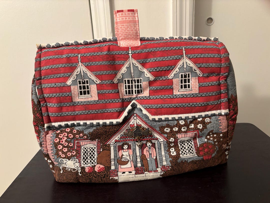 Vintage Pat Albeck Cuckoo Bird Thatched Cottage Padded Tea Cozy, “home ...
