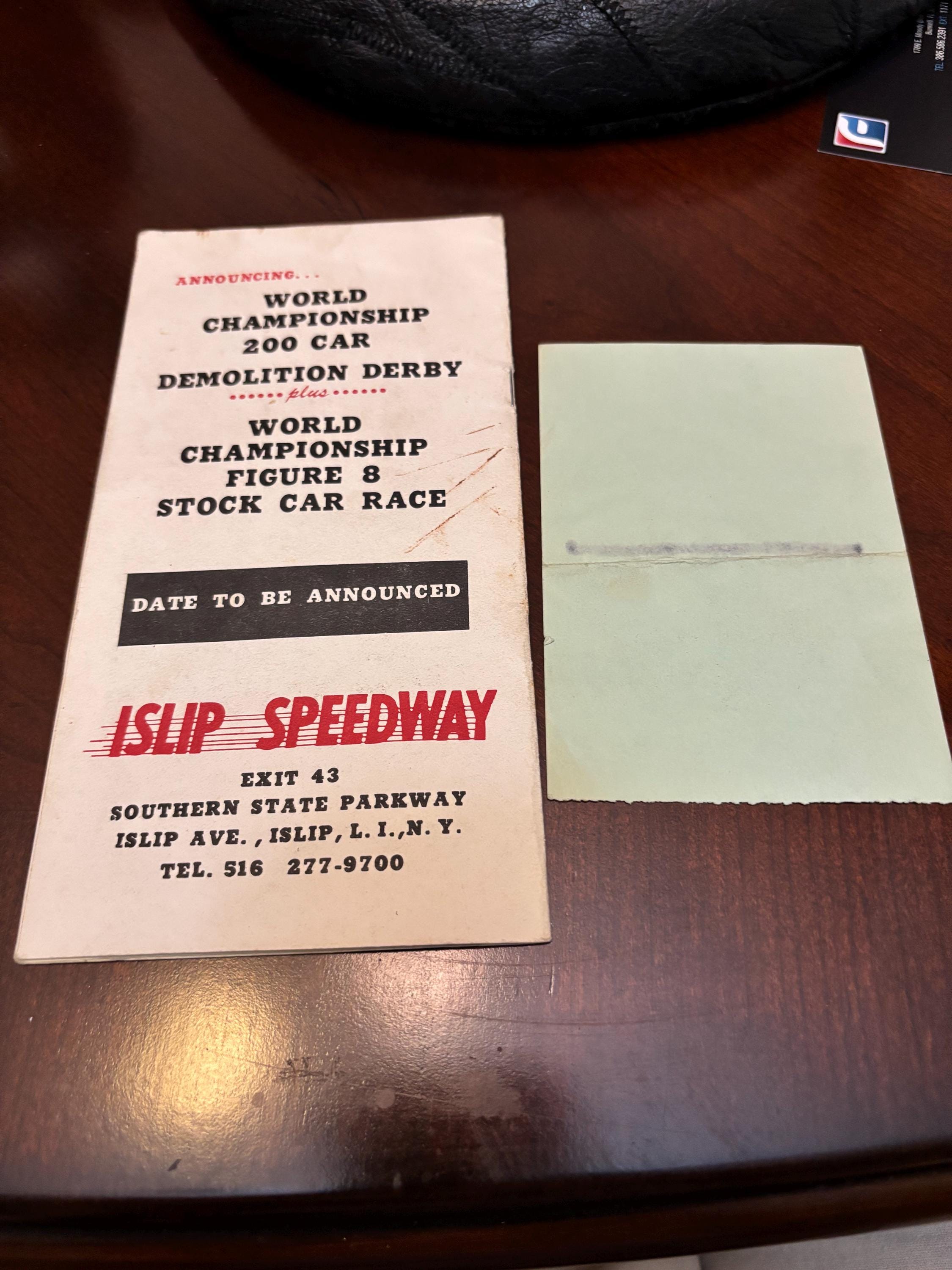 Vintage Islip Derby Speedway 1960s Racetrack New York Ephera, 1960s ...