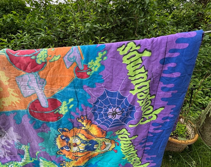 1990s Goosebumps TM Twin Size Comforter, Goosebumps Horror Anthology ...