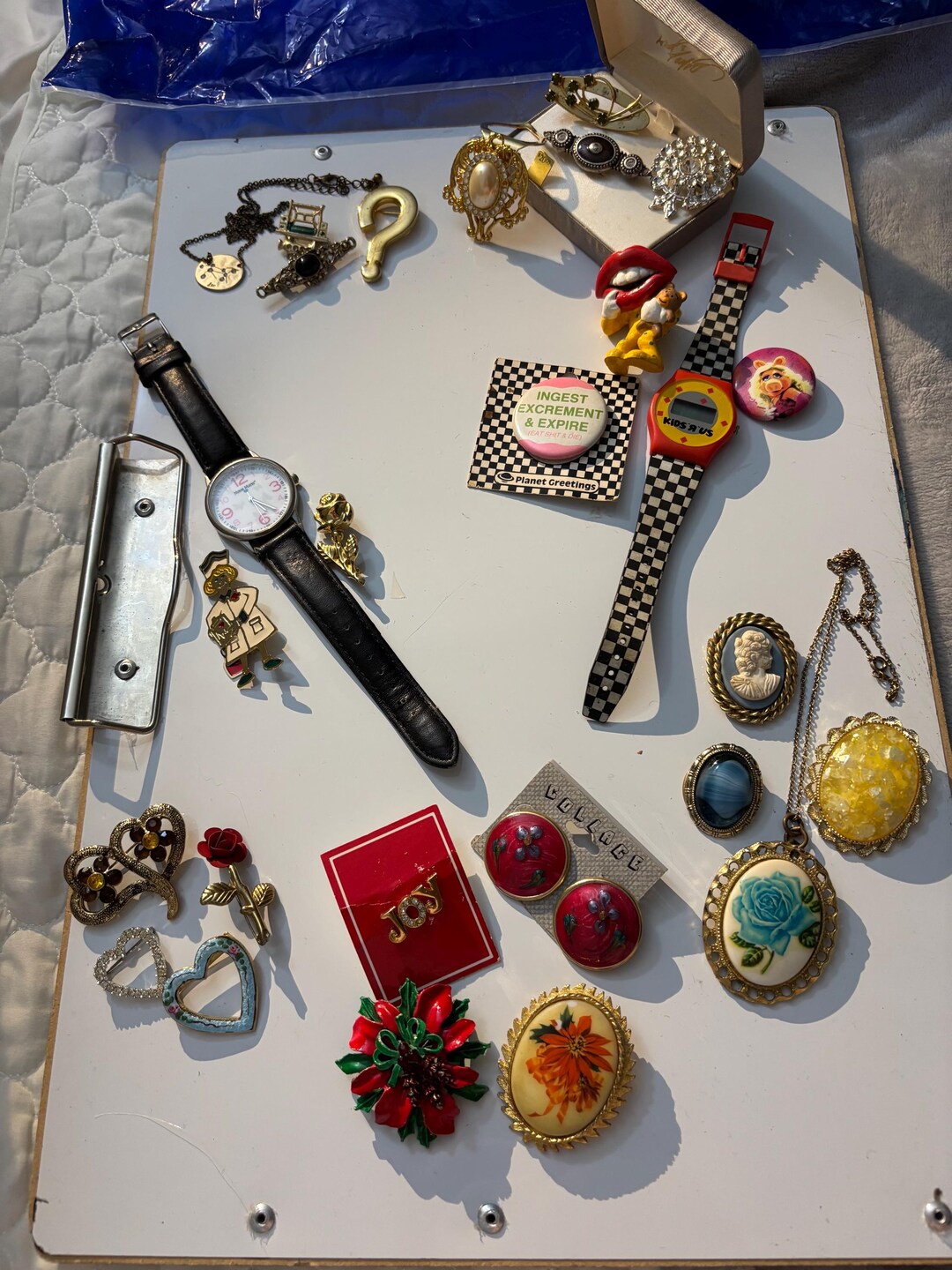 Vintage Granny Core and Vintage Croquette Ladies Jewelry Bundle, L2/25 ...